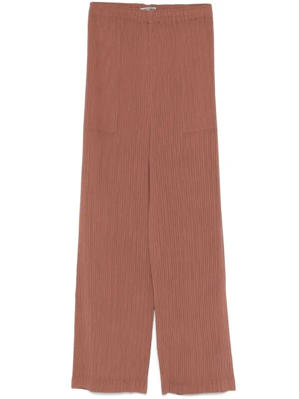 Issey Miyake Hatching Pleats Trousers