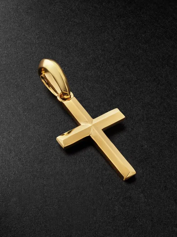 David Yurman Cross 18-karat Pendant - Gold