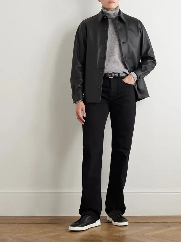 Thom Sweeney Cashmere Rollneck Sweater - Gray