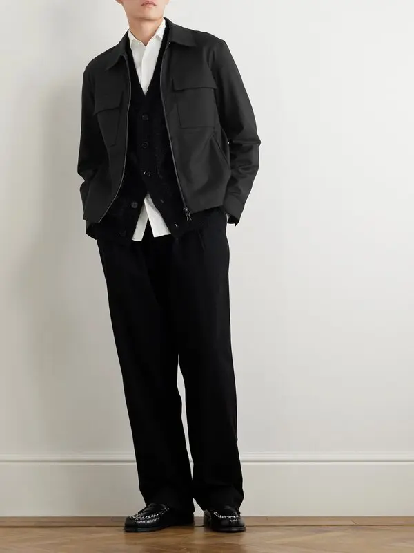 Nn07 Alban 1089 Cotton-blend Overshirt