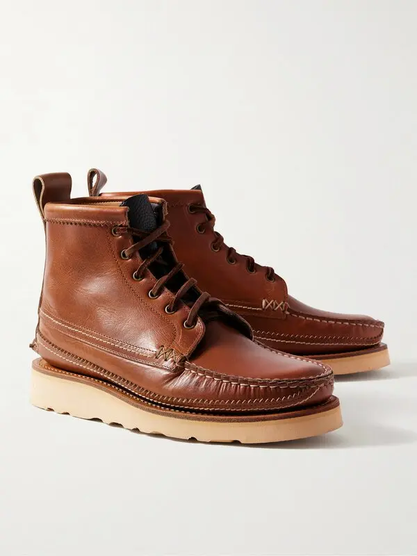 YUKETEN Maine Guide Leather Boots