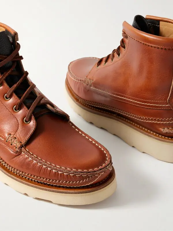 YUKETEN Maine Guide Leather Boots