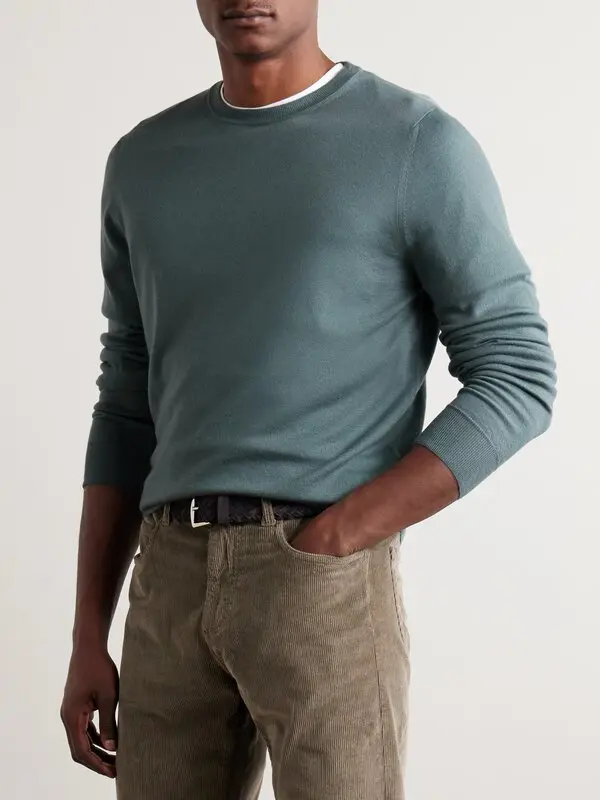 Canali Cashmere Relaxed Fit Sweater