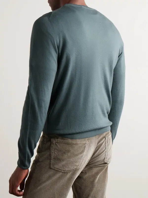 Canali Cashmere Relaxed Fit Sweater