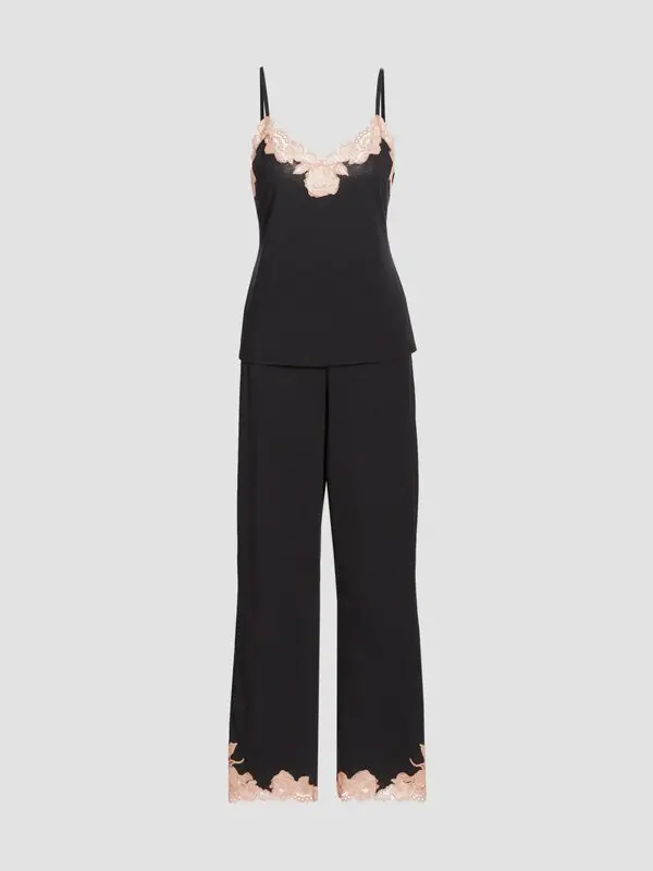 Natori Imagine Lace-jersey Pajamas