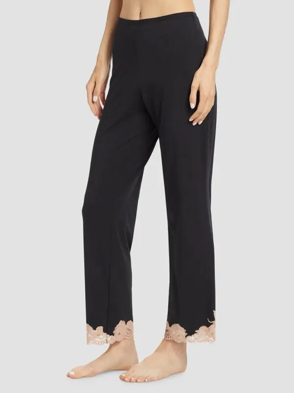 Natori Imagine Lace-jersey Pajamas