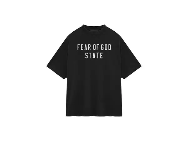 Fear Of God Essentials Heavy Crewneck Sweatshirt Tee Shirt - Black