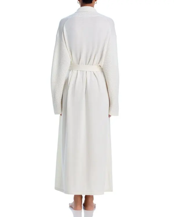 ARLOTTA Braided Long Cashmere Robe