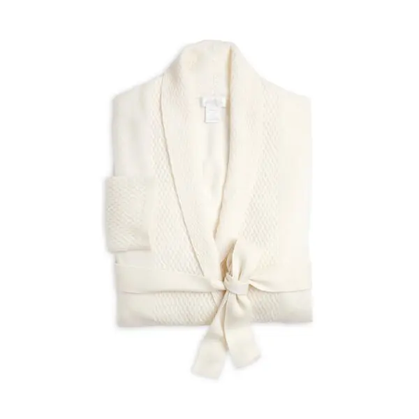 ARLOTTA Braided Long Cashmere Robe