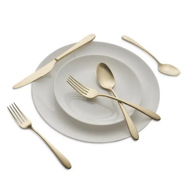 CAMBRIDGE Silversmiths Poet Satin 20 Piece Flatware Set