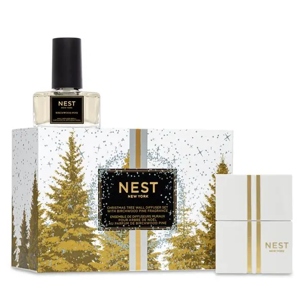 NEST NEW YORK Christmas Tree Wall Diffuser Set With Birchwood Pine Fragrance - No Color