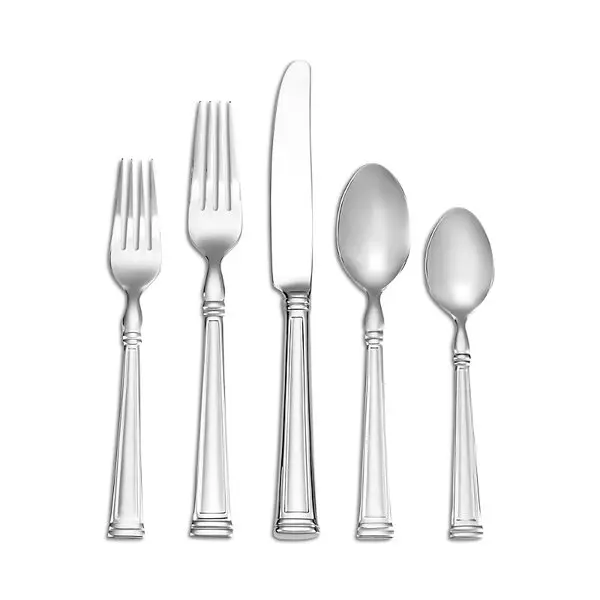 LENOX Esquire 65-piece Flatware Set - Metallic