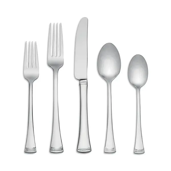 LENOX Portola 65-piece Flatware Set - Metallic