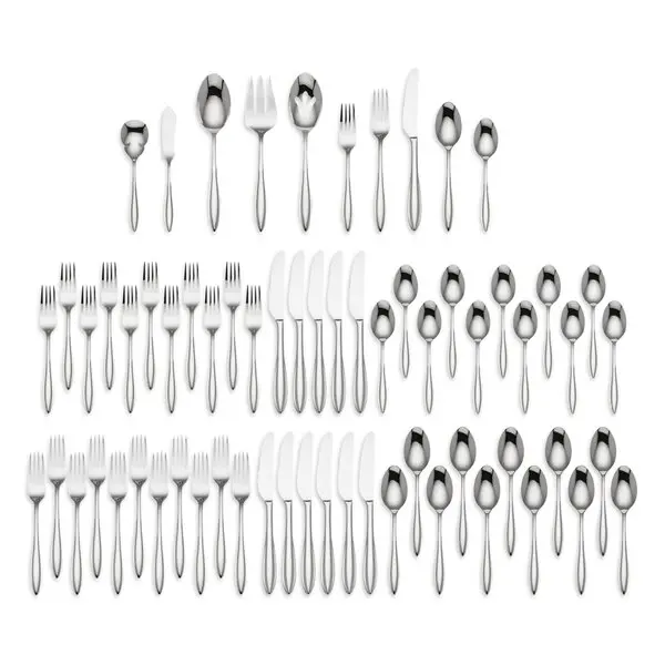 LENOX Sculpt 65-piece Flatware Set