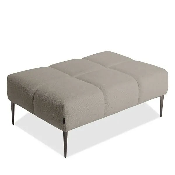 GIUSEPPE NICOLETTI Soprano Rectangle Ottoman - Baobab -ecru