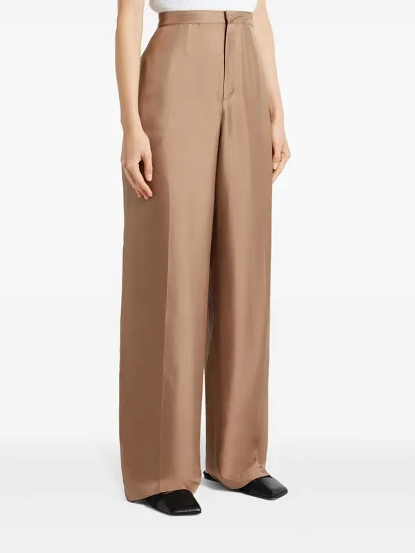 Loulou De Saison Fafila Wide Leg Trousers - Neutrals