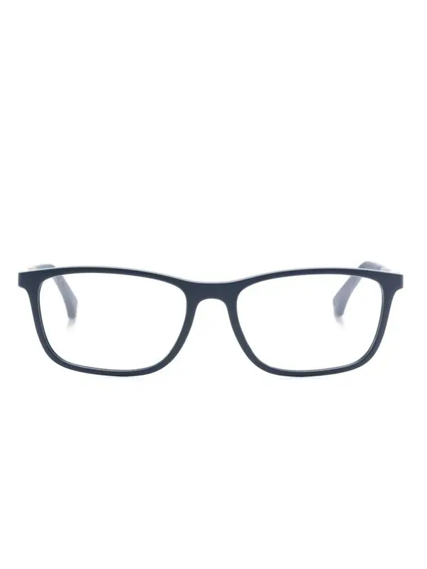 Emporio Armani Rectangle-frame Eyeglasses - Blue
