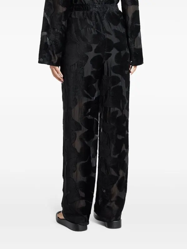 Loulou De Saison Loulou Studio Pares Wide Leg Trousers - Black