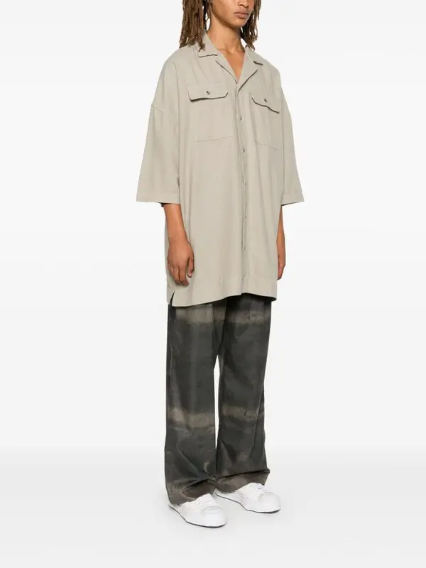 Rick Owens Magnum Tommy Shirt - Grey