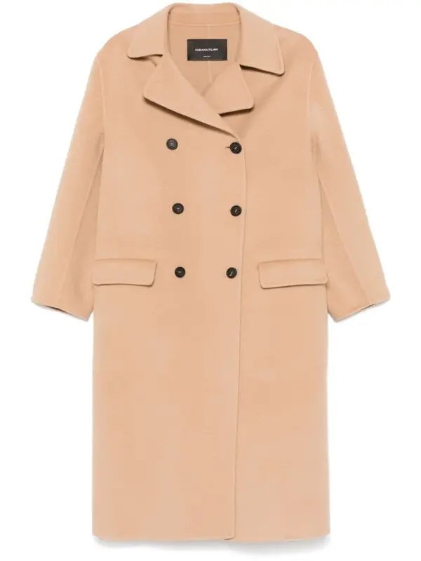 Fabiana Filippi Double-breasted Coat - Neutrals