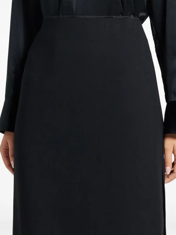 Vince Lace Paneled Skirt