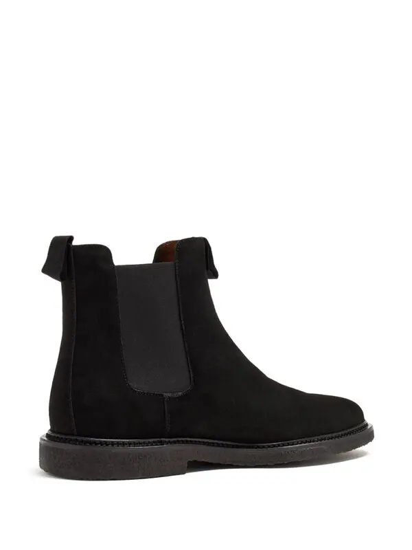 COMMON PROJECTS Suede Chelsea Boots - Black