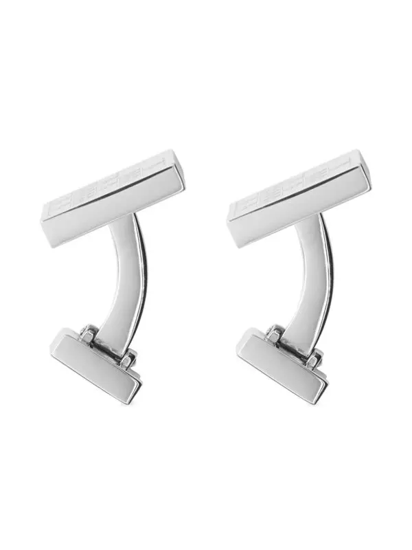 Burberry Check Prism Cufflinks - Silver