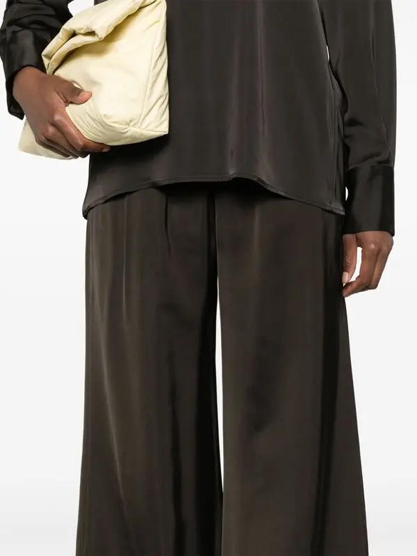 Fabiana Filippi Wide-leg Palazzo Pants - Brown