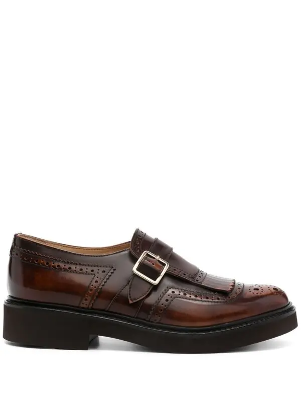 DOUCAL'S Monk-strap Brogues With Tassels