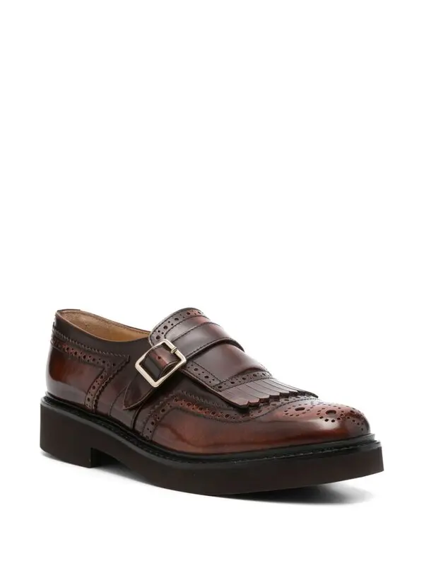 DOUCAL'S Monk-strap Brogues With Tassels
