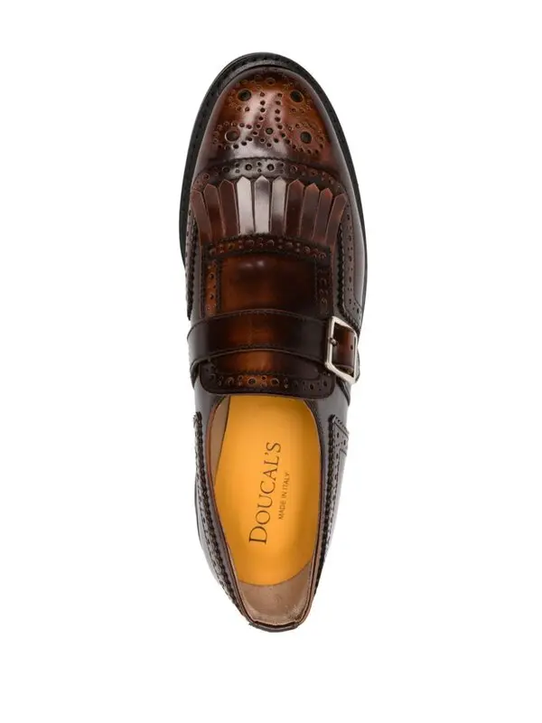 DOUCAL'S Monk-strap Brogues With Tassels