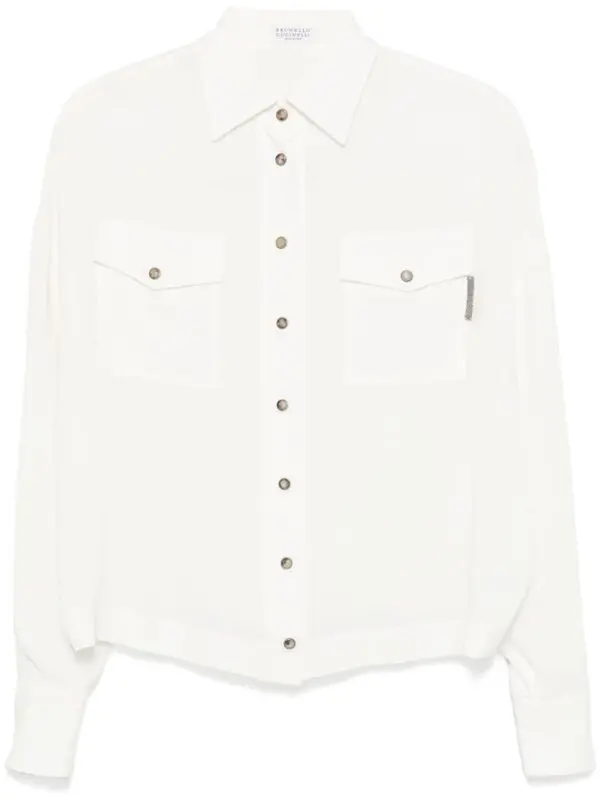 Brunello Cucinelli Silk Shirt