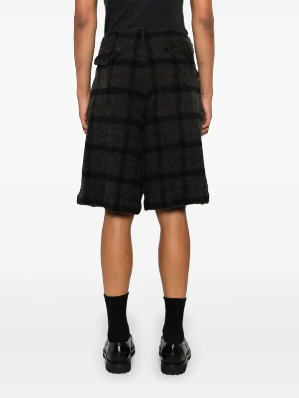 Comme Des Garçons Plaid Shorts