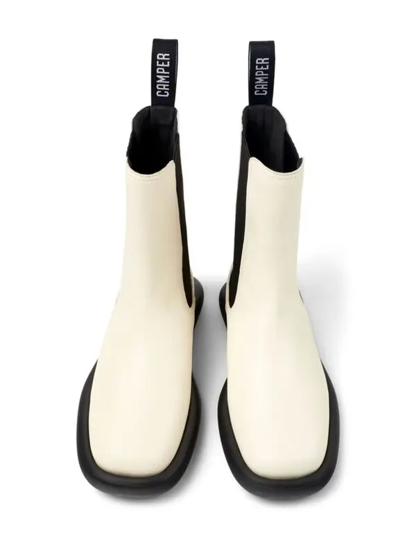 Camper Onda Chelsea Boots - White