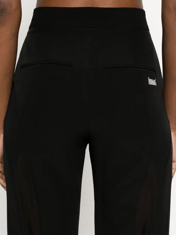 Philipp Plein Mesh-paneled Trousers