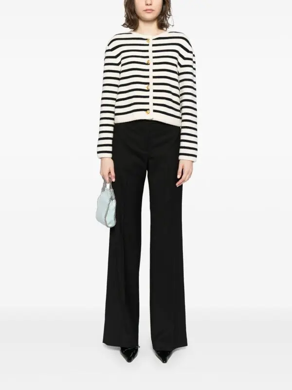 Paul Smith Pressed-crease Wool Trousers