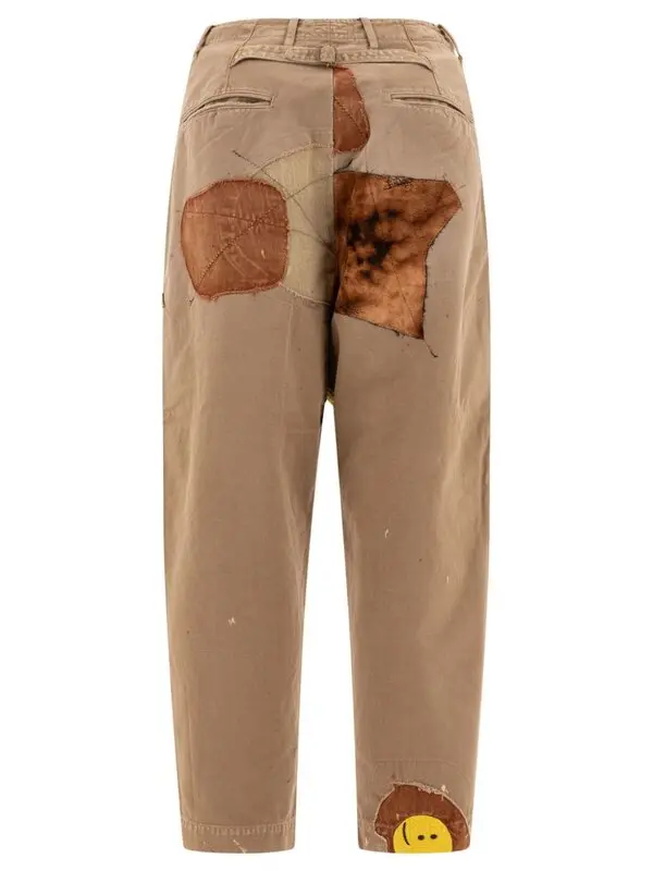 Kapital Katsuragi Gypsy Patch Remake Trousers