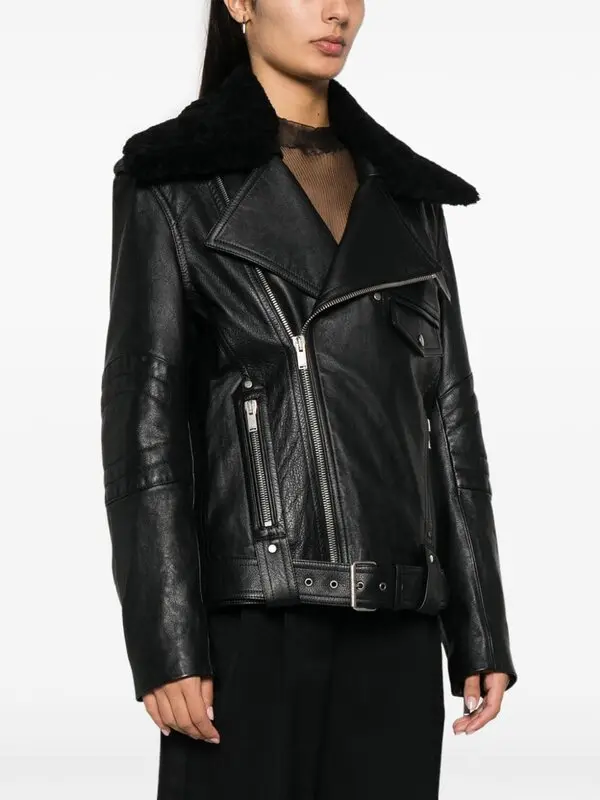 Saint Laurent Leather Biker Jacket