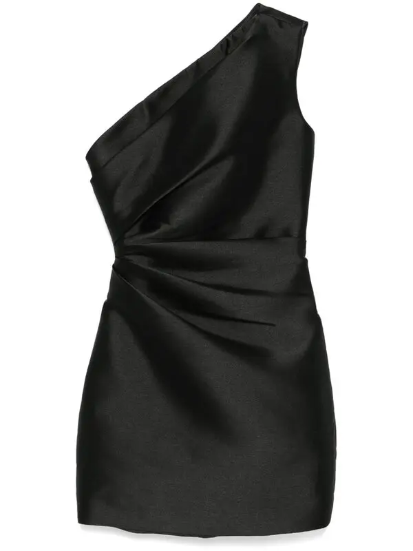 Solace London Nori Mini Dress - Black