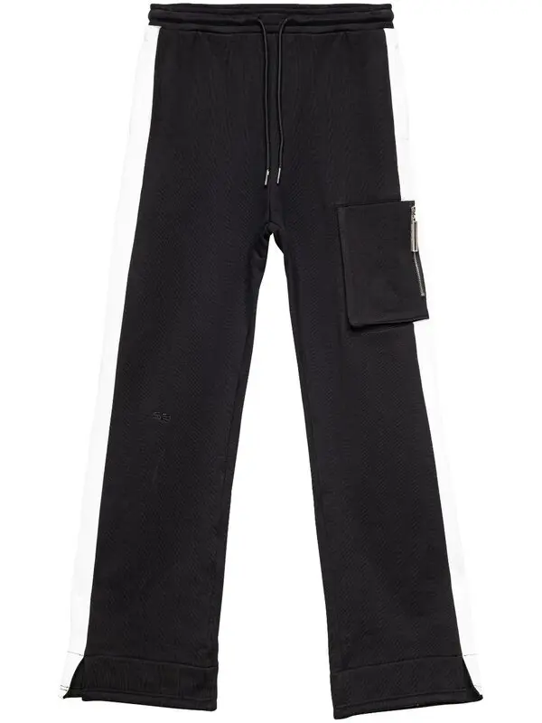 SPENCER BADU Striped Cargo Trousers