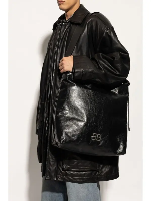 Balenciaga Monaco Leather Shoulder Bag
