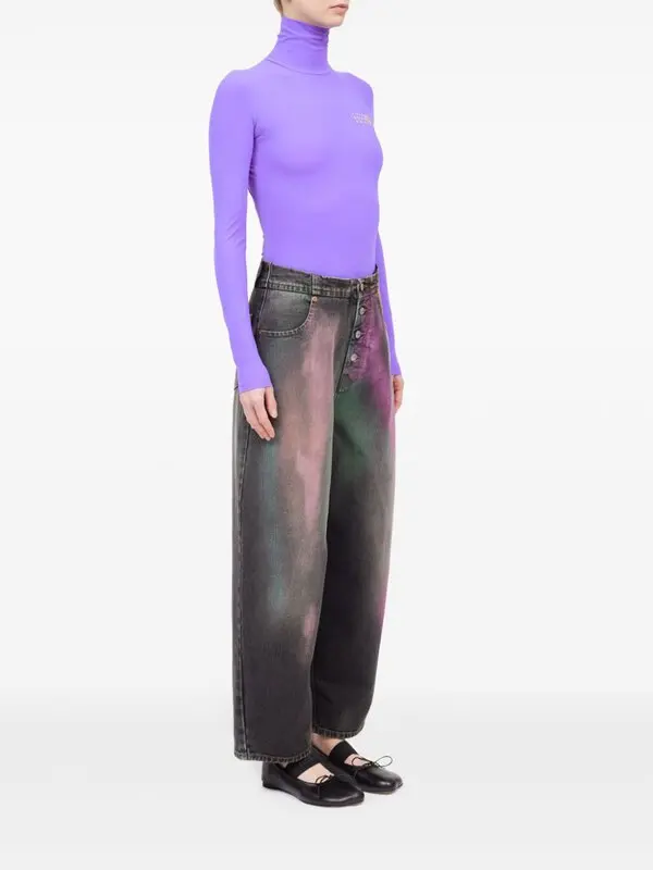 MAISON MARGIELA Bleached-effect Straight-leg Jeans