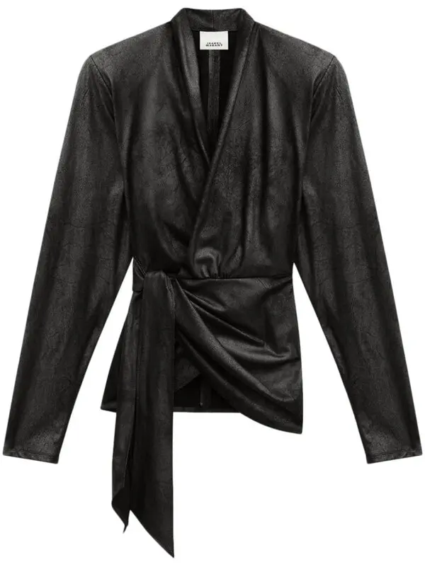 Isabel Marant Cinaye Wrap Top