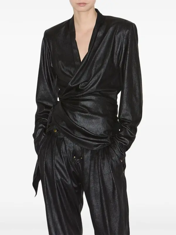 Isabel Marant Cinaye Wrap Top