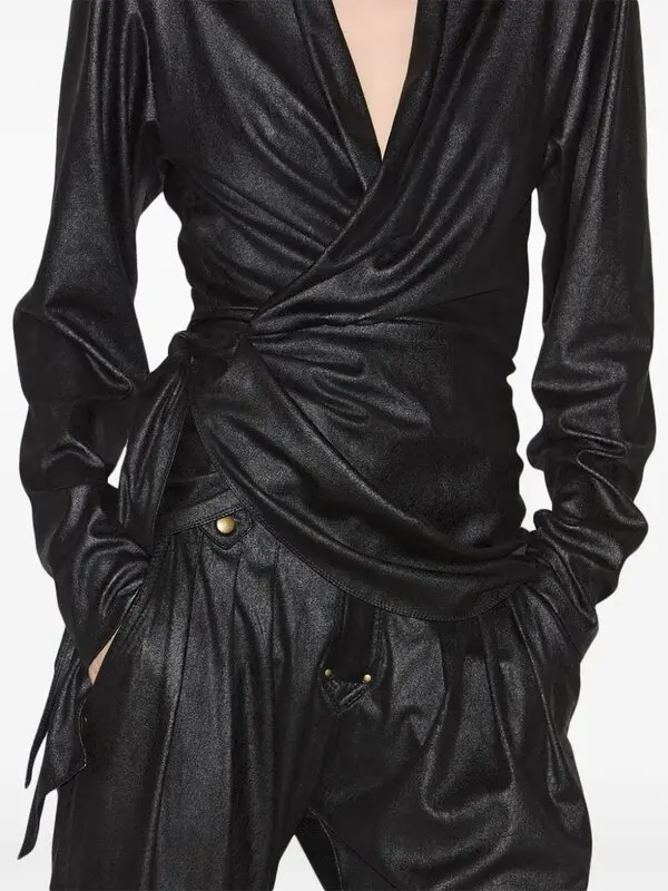 Isabel Marant Cinaye Wrap Top