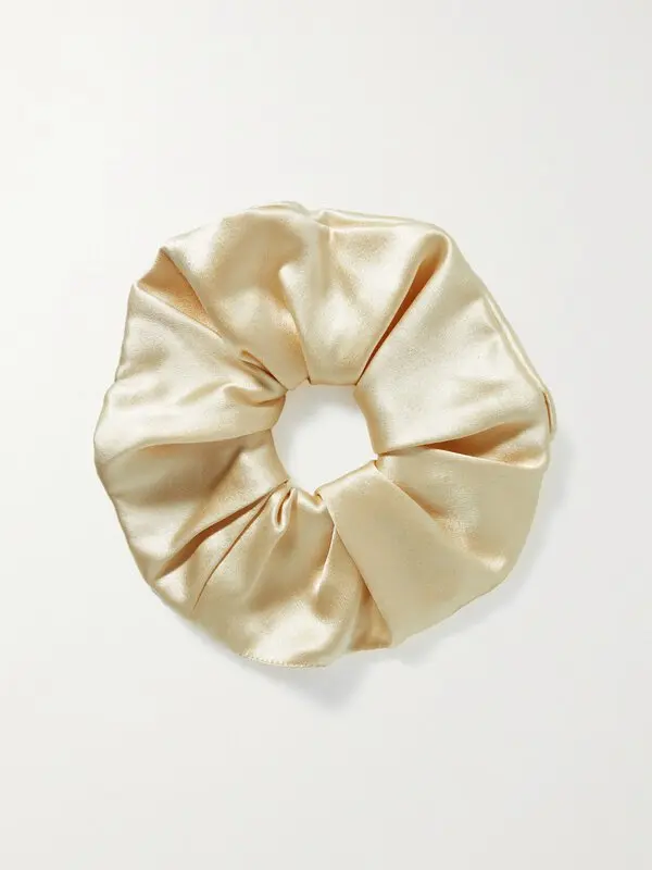 SOPHIE BUHAI Silk-satin Hair Tie - Neutrals