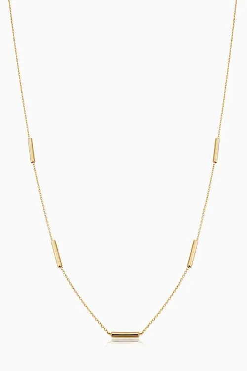 ORADINA 14k Gold Vicenza Choker Necklace - Yellow Gold