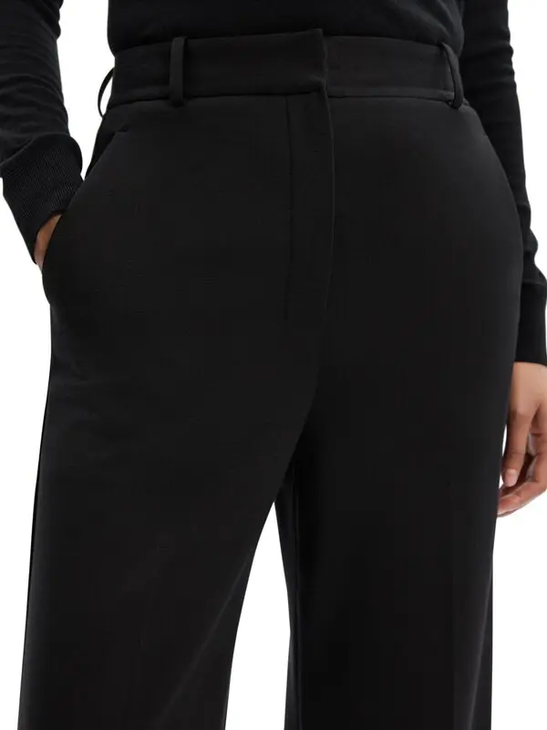 Theory High-rise Wide-leg Pants