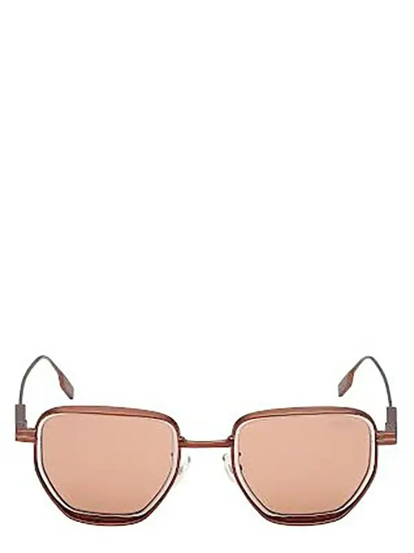 Zegna Sunglasses - Matte Dark Bronze
