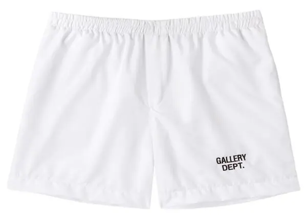 GALLERY DEPT. Zuma Nylon Shorts - White